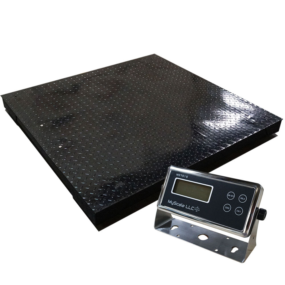 PEC New Industrial Floor Scale/Pallet Scale with Stainless Steel Indic ...